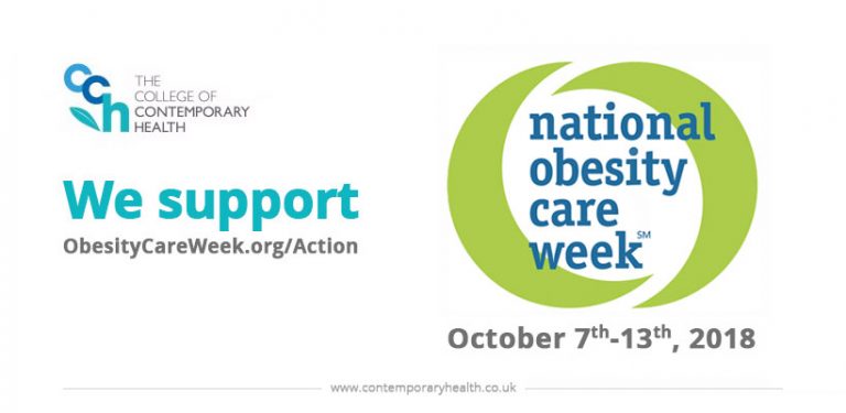 CCH Joins National Obesity Care Week 2018: Pledge to Change the Way We ...